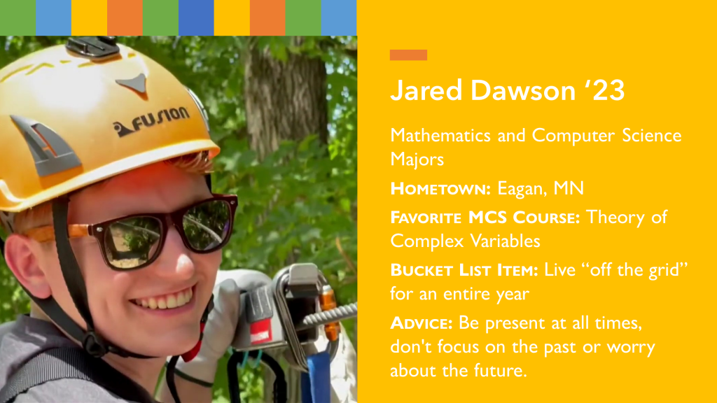 MCS Senior Spotlight: Jared Dawson - MCS